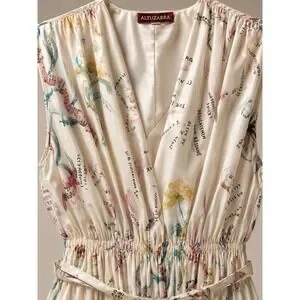 Altuzarra | Dresses | Altuzarra Fie Figurative Ivory Tattoo Print ...
